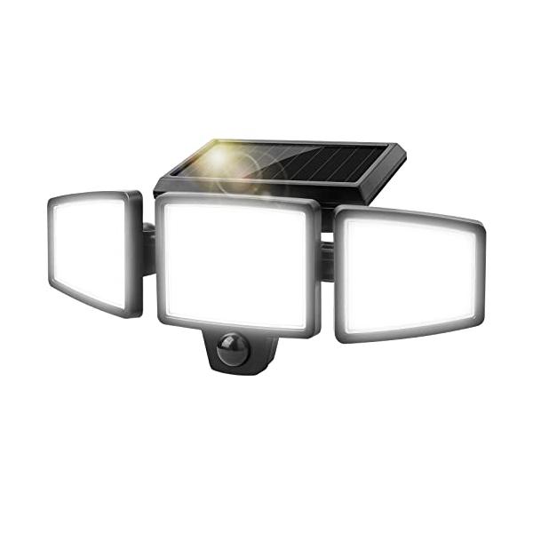 ??【ソーラー充電式&amp;パネル360°調整】低温環境においても利用できるソーラー充電式電池が内蔵され、曇りや雨の日でも日中に充電可能で、冬でも安心してお使いいただけます。ソーラーパネルの角度は360°調整が可能で、一度スイッチをオンに...