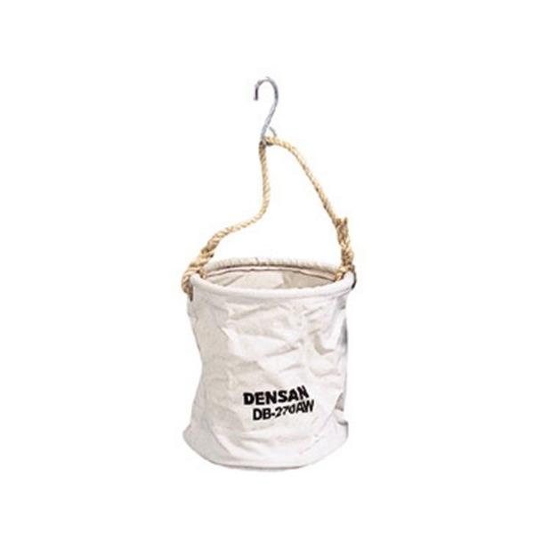 ・梱包仕様　個装梱包：　個装サイズ・質量：W320×D320×H70mm・300g・1個口・原産国：中国なんでも入る帆布製バケツ<!--電設作業工具-->