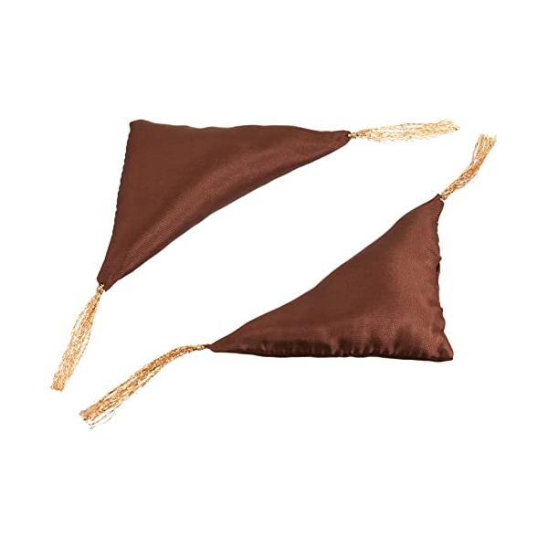 カラー:茶色素材:布/ポリエステル、綿/ナイロン入り数:1組大