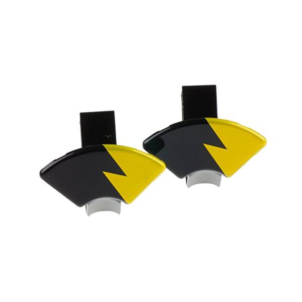 カラー:黒色素材:鉄入り数:1組25mmイナズマ柄