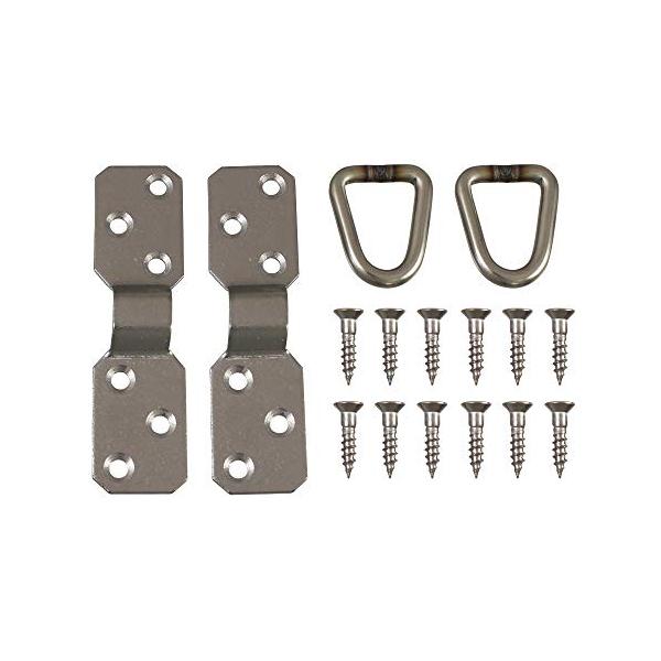 素材:ステンレス入り数:1組入50号用ステンレス丸カン(アルゴン溶接)、木ネジ(皿頭4.1×20)