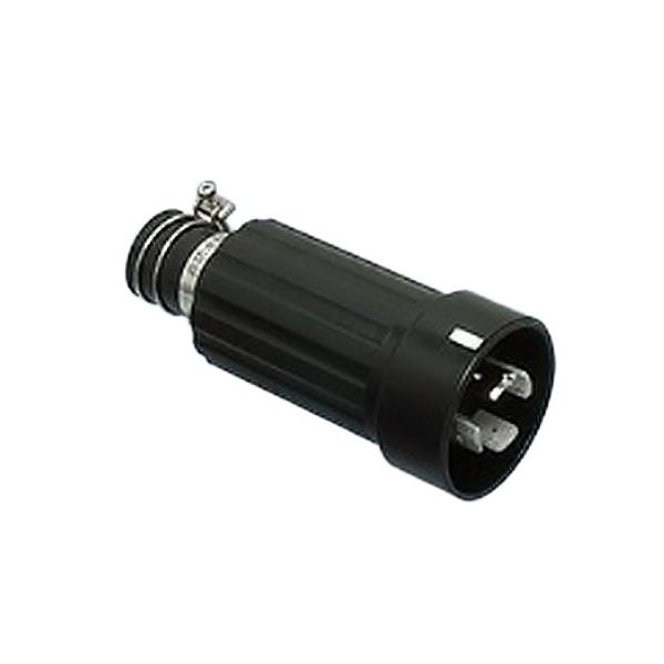 定格:接地形・3P・250V色:黒適用製品(フランジコンセント):41026適用製品(防水形コードコネクタボディ):41024RW