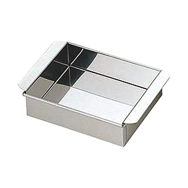 内寸 縦×横×深さ:120×70×42mm材質:18-0ステンレスコード番号:04-0322-0501