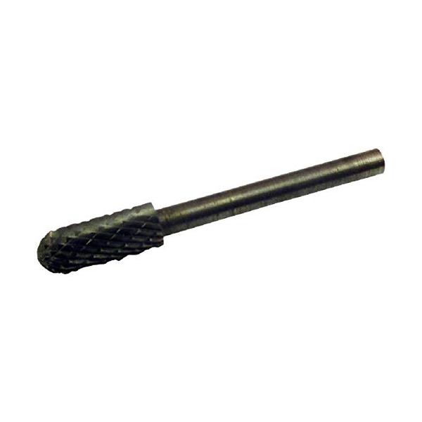 形状:先丸円筒型(ダブルカット)タイプ:オール超硬最高使用回転数(rpm):38000刃径(角度)×刃長×軸径×軸長(mm):5.0×12.7×3×25.3刃先タイプ:品番の末尾S付 シングルカット、Sなし ダブルカット