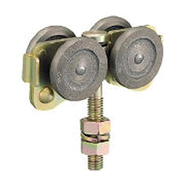 ●胴と胴が当たる設計となっているので、車と車が当たって傷つくことがありません。●車と車がふれないので、動かす時に車同士でブレーキをかけあうことがありません。●各種の器具、治工具、電線ケーブル吊りに。●適用レール:2号●品名:トロリー複車●耐...