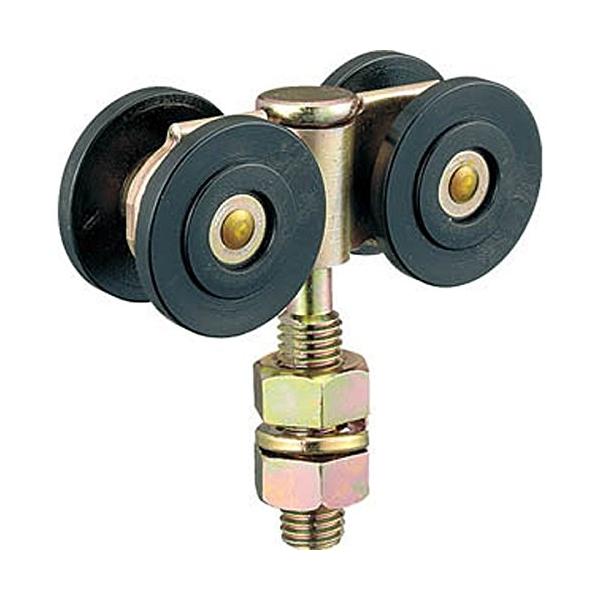 0●扉吊り用。●適用レール:3号●品名:ドアハンガー用複車防音タイプ●B(mm):37.6●A(mm):50●D(mm):66●耐荷重(kg/個):75●K(mm):57●L(インチ):W5/8●質量(kg):0.49●耐久基準:7万m(常...