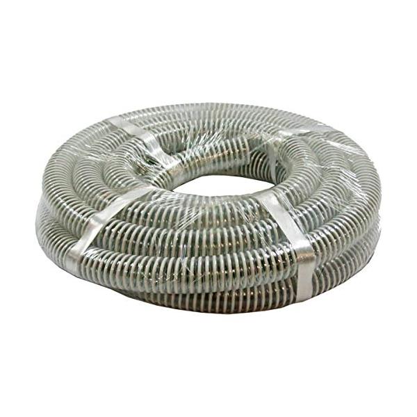 直径25mm×長さ5m農業用、土木用。エンジンポンプ・水中ポンプの吸い込み管に!外圧に強く、耐久性・保形性に優れたサクションホース使用圧力:0.69MPa(7.0kgf/cm2)耐熱温度:約-15~+60℃