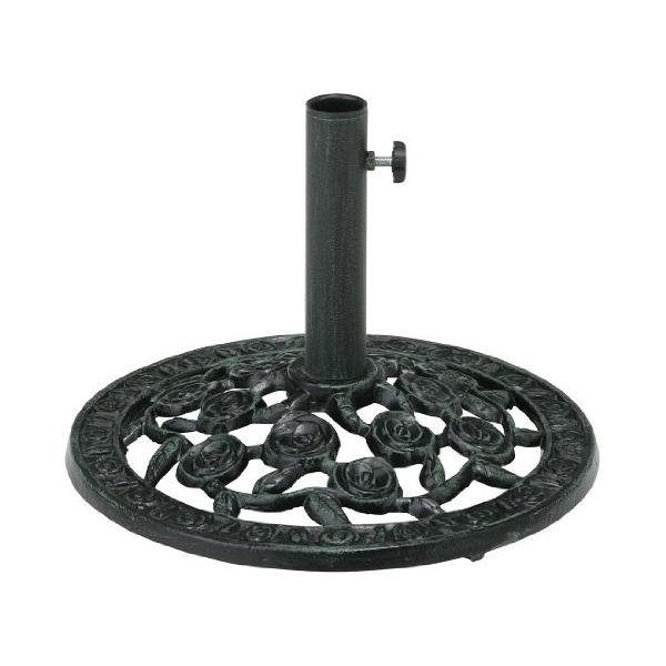 サイズ:約直径39cm×高さ24cm重量:約7kg材質:鉄鋳物・スチール・ポリプロピレン構造:組立式ポール内径:約直径4.2cmアダプター内径:約直径3.7cm