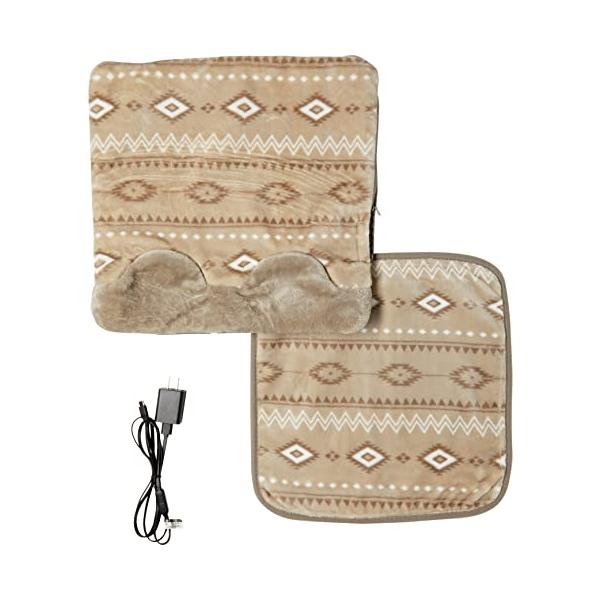 【仕様】■出力切替(強-中‐弱)■3時間自動オフタイマー ■電源コード:1.5m【材質】■本体フランネル生地(ポリエステル100%)