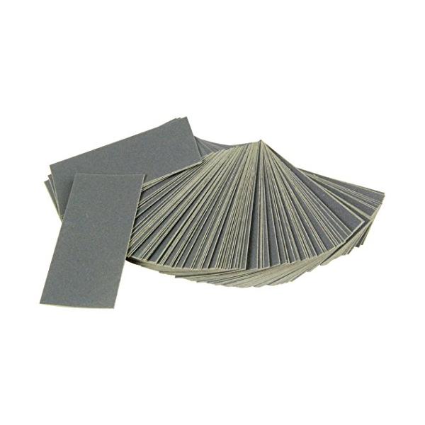 用途:塗装面の研磨、サビ・汚れ落とし等入数:100枚本体サイズ:約32×70mm(誤差±1mm)粒度:C240・400・600・1000・1500入数:5種セット(各粒度20枚)