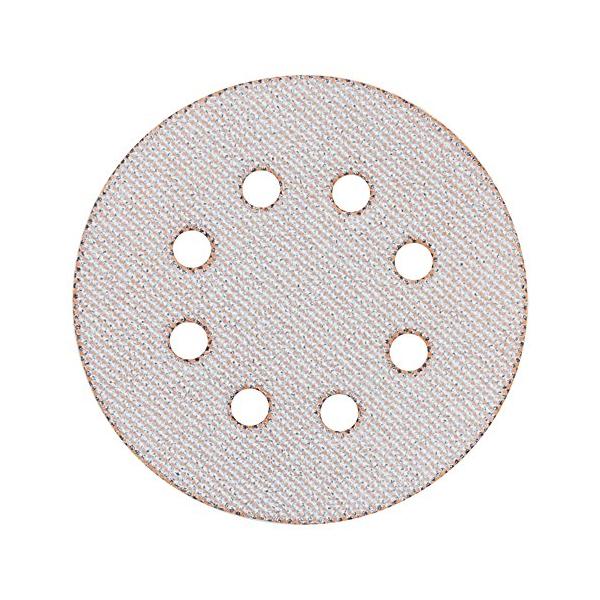 サイズ:直径125mm粒度:120仕様:マジック式、吸じん8穴あき材質:クラフト紙、熱硬化性樹脂、アルミナ砥材