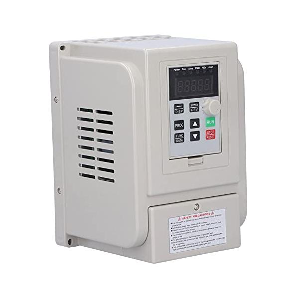 周波数変換器は、単相入力と三相出力を備えており、電圧が220Vの三相モーターに適しています。調速機は、明確な測定値と便利なパラメータ設定を備えたデジタルディスプレイを備えています。インバーターは、モーターの速度を調整するために使用される装置...