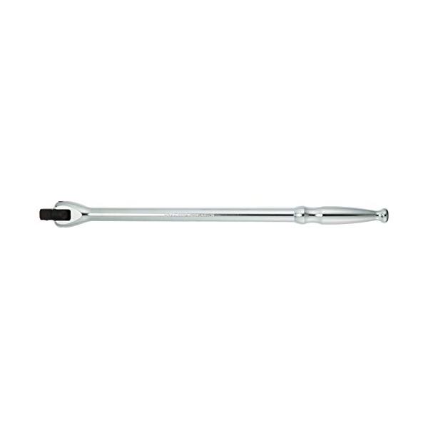 【商品概要】差し込み角:12.7mm(1/2)注意:駆動部で手を挟むことがありますので、グリップの中央をお持ち下さい。注意:全長が長く過大な荷重をかけやすいのでオーバートルクに注意して下さい。【商品説明】●従来品より強度を20%アップし、力...