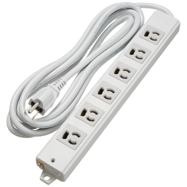 【商品概要】EU RoHS指令準拠(10物質)し、熱に強い二重構造ケースを採用した6個口の工事用タップ。環境に配慮し高い安全性を実現。工事用・物件用としての大量導入に適しています。熱に強い二重構造ケースを採用した、6個口の工事用タップです。...