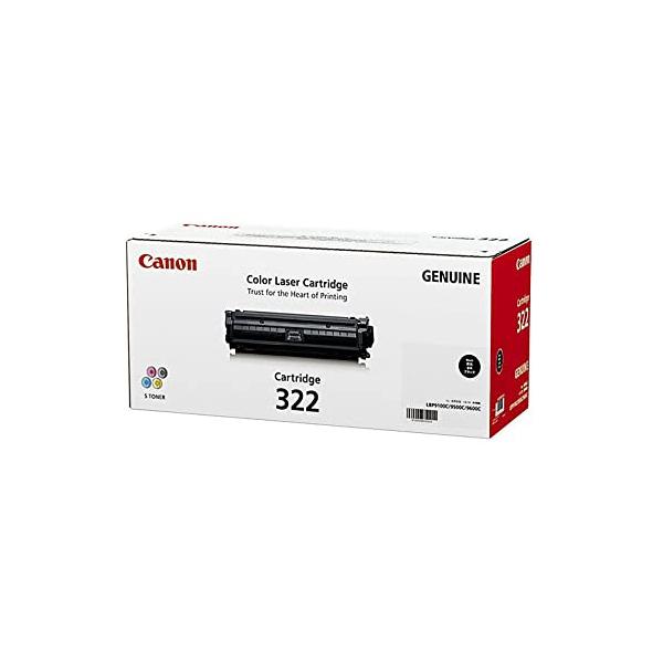 【商品概要】タイプ:純正色:ブラック対応メーカー:キヤノン【商品説明】【商品詳細】ブランド：キヤノン商品種別：パソコン・周辺機器商品名：CANON トナーカートリッジ322ブラック 2652B001 CN-EP322BKJ製造元：キヤノン商...