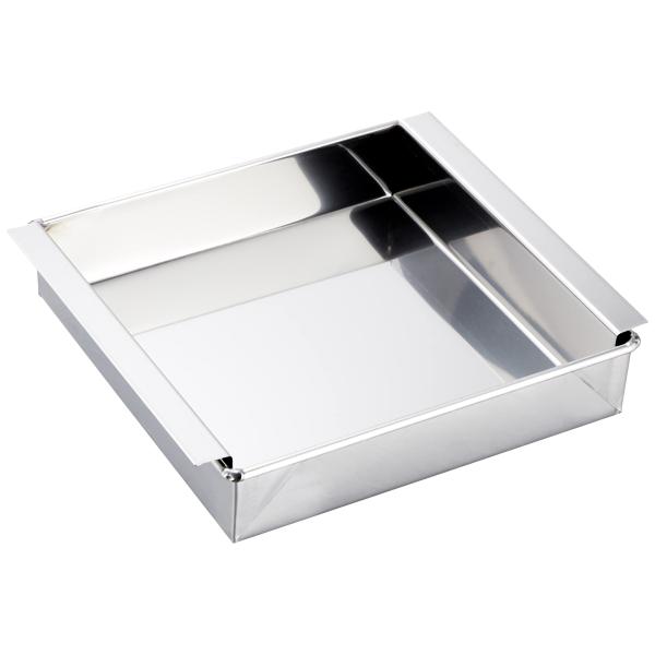 【商品概要】メーカー型番:ATM07024サイズ:縦240×横240×高さ42mm(内寸)重量:714g素材・材質:18-8ステンレス原産国:日本羊羹、寒天など流し缶としても使用可能【商品説明】SA18-8玉子豆腐器 関東型 24cm AT...