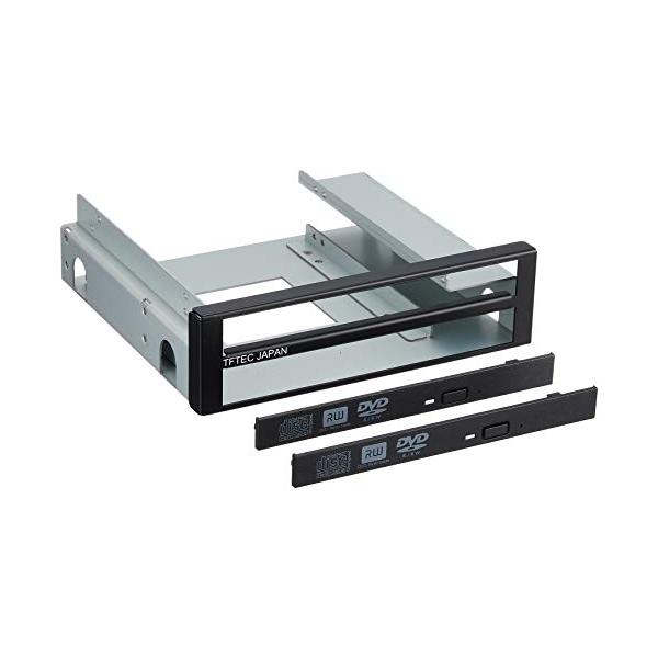 【商品概要】Slimドライブ2台を5"ベイにマウントします。固定ネジ、GBASベゼル付。【商品説明】説明スリムドライブ(2台) → 5.25光学ドライブ用ベイ搭載マウンタ【商品詳細】ブランド：変換名人商品名：変換名人 スリムドライブ(2台)...