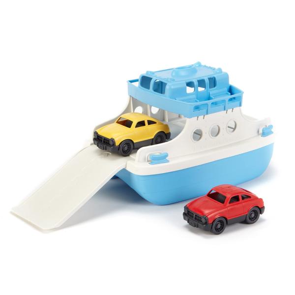 【商品概要】Green Toys Ferry Boat with Mini Cars Bathtub Toy, Blue/White10 x 6.6 x 6.3 inches【商品説明】説明Made in the USA;100% Recy...