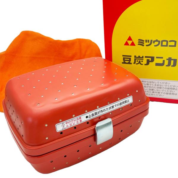 【商品概要】有害な石綿は一切使用してません安心のメーカ　練炭と豆炭の製造メーカー　ミツウロコ簡単に熱の調節が出来ます1つ5円程度の豆炭で長時間　豆炭1つで暖まる出来ます省エネにぴったり　非常時には2つ以上コタツに入れる事により簡易コタツとな...