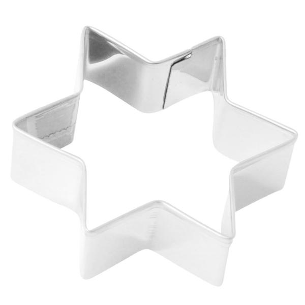 【商品概要】サイズ(約):5.3×4.6×1.8cm本体重量(約):0.008kg材質:ステンレス用途:抜き型名称:星(大)6角【商品説明】【商品詳細】ブランド：アークランズ(Arclands)商品種別：ホーム＆キッチン商品名：ステン抜き型...