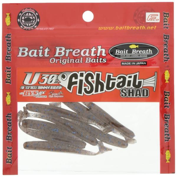 【商品概要】【商品説明】.【商品詳細】ブランド：Bait Breath(ベイトブレス)商品名：Bait Breath(ベイトブレス) ルアー U30フィッシュテイルシャッド2.8#145CM/BK・BLF製造元：Bait Breath(ベイ...