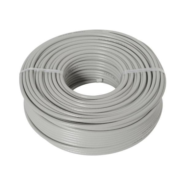 【商品概要】UHF・CATV・BS・CS・2K、4K、8K(3.224MHz)まで対応。地デジアンテナ、パラボラアンテナ設置工事で一般的に使用されている同軸ケーブルです。ケーブル芯線: 銅タイプアルミに銅箔を施したCCAタイプよりも、電気的...