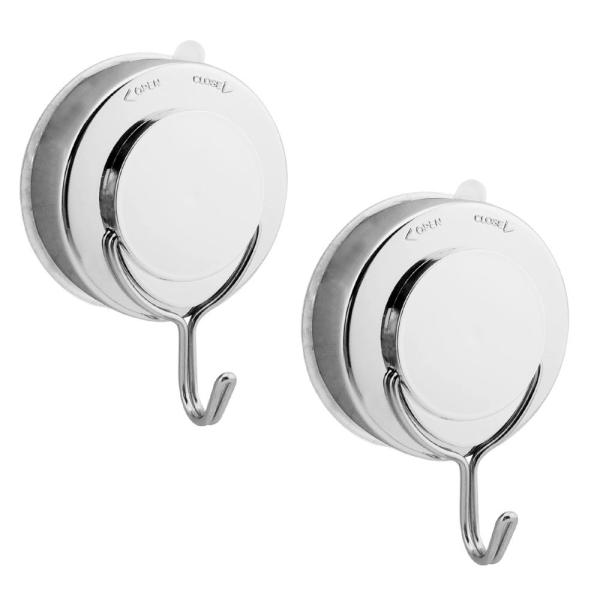 【商品概要】【パッケージ内容】吸盤フック2枚、吸盤用補助版2枚【素材】ABS樹脂.PVC.スチール（防水フック）　　本体サイズ：約9.3ｘ6.6ｘ3.5cm【取り付け場所】ガラス、金属タイプ、タイル、アクリル板など滑らかな表面にしっかり吸着...