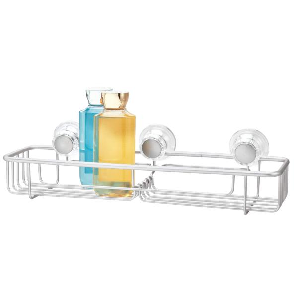 【商品概要】45.72 x 13.34 x 11.13 cmシャンプーやコンディショナー、石鹸などの収納に便利な仕切りの付いた特大サイズのシャワーキャディー。耐重量4.08kg強力な吸着力で、滑らかなタイルやガラス、金属などに固定できるター...