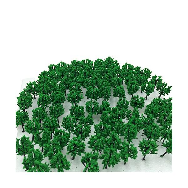 【商品概要】森林 Nゲージ ジオラマ 模型用樹木 100本 セット内容量：100本　3.0ｃｍ・3.5ｃｍ・4.5ｃｍの3サイズNゲージ　ジオラマ　模型作りで欠かせないのが樹。街の街路樹、山に林に公園etc 色々な所で使う必需品。※商品の性...