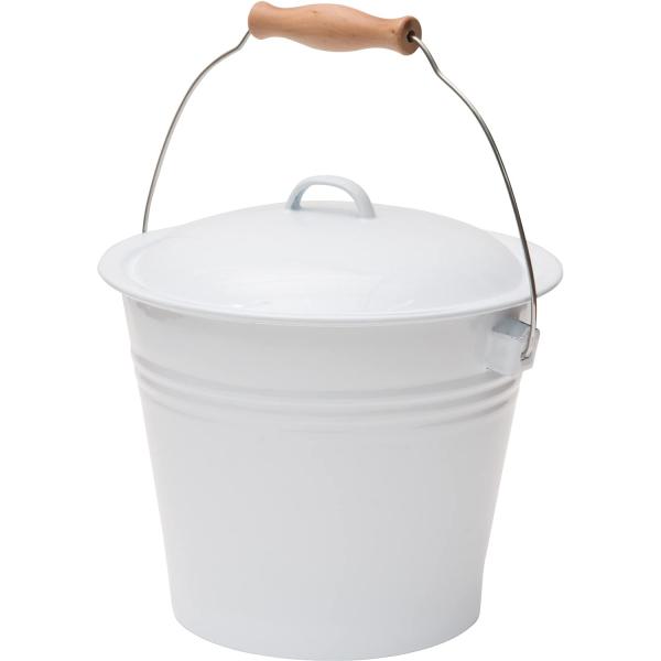 【商品概要】5750cc【商品説明】説明インテリアのアクセントにもなるホーローのバケツ【商品詳細】ブランド：ポッシュリビング(Posh Living)商品名：ポッシュリビング バケツ ホワイト 585製造元：ポッシュリビング(Posh Li...