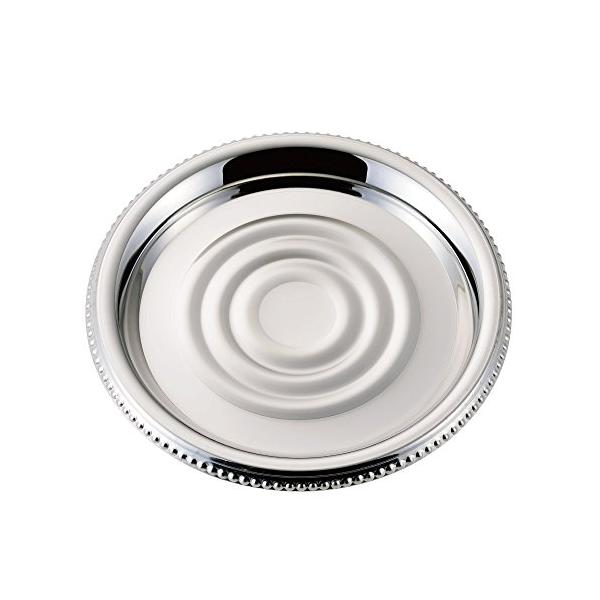 【商品概要】サイズ:φ10.2×H1.1cm材質:18-8ステンレス生産国:日本【商品説明】【商品詳細】ブランド：玉虎堂製作所商品種別：ホーム＆キッチン商品名：ステンレスマルタマライン コースター大 M-444製造元：玉虎堂製作所商品番号：...