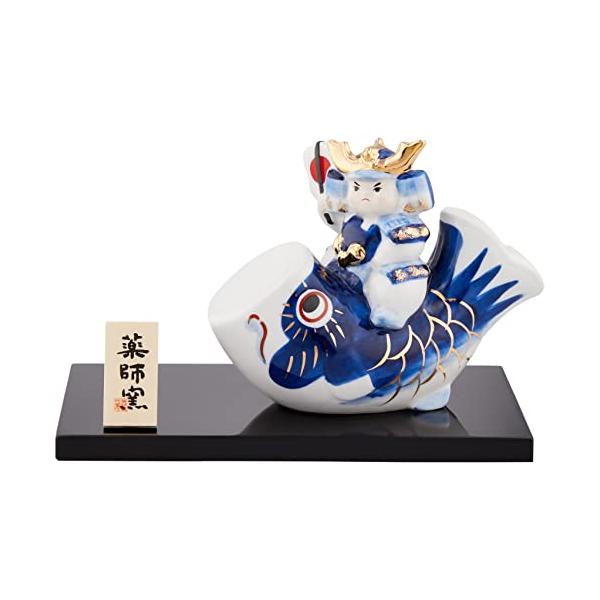 【商品概要】商品サイズ(cm):H11加工:染付上絵仕上材質:磁器商品説明:今では「子供の日」として、国民の祝日となっていますが、もともとは菖蒲(ショウブ)や蓬(ヨモギ)を軒先にさして、邪気を払う日だったと言います。それが江戸時代以降、男の...