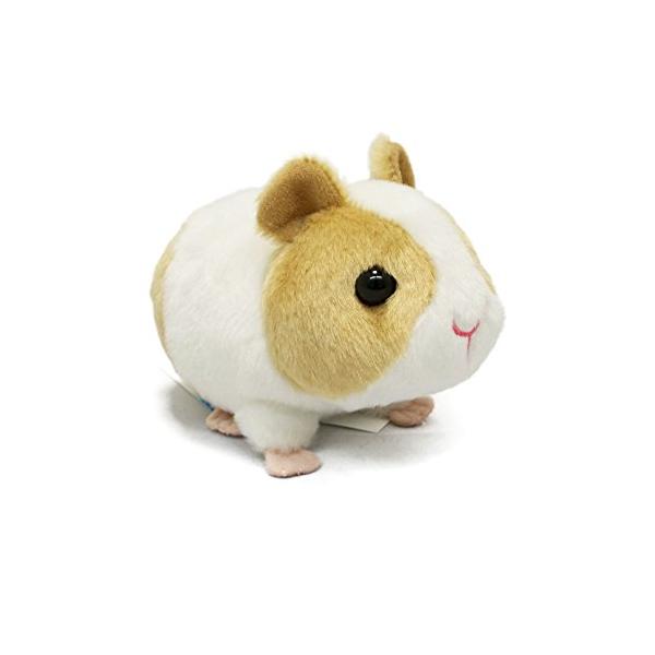 【商品概要】サイズ：(幅×高さ×奥行:cm)9×8.5×14 ※顔を正面にして主素材：ポリエステル、アクリル、プラスチック対象年齢：6歳以上【商品説明】説明ふわふわの感触にこだわったモルモットのぬいぐるみです。優しい表情とカラーに癒されます...