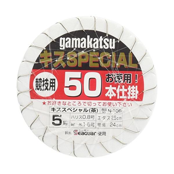【商品概要】針:7ハリス:1【商品説明】鈎数を自由に選べる投釣り仕掛です。状況や好みに合わせて素早くセットできますから、競技会で強い味方になります。【商品詳細】ブランド：Gamakatsu(がまかつ)商品名：がまかつ(Gamakatsu) ...