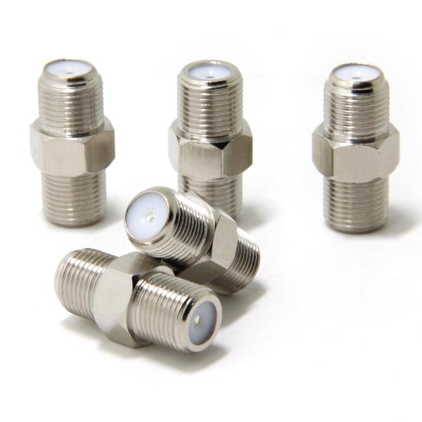 【商品概要】【高品質】真鍮の材質、ニッケルメッキです。信号ロスを最大限に低減します。【ネジ式】Fメス-Fメスネジ式なので、簡単に取り付け、しっかりと接続して、外しにくいです。【スペースを取らない】ケーブルの代わりに、F型オス接続用コンパクト...