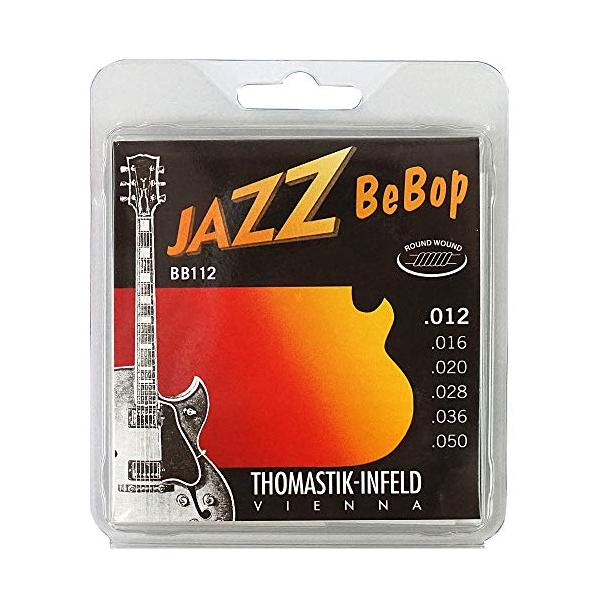 【商品概要】【商品説明】Thomastik-Infeld BB112 BeBop ラウンドワウンド ジャズギター弦おそらく本当の意味でジャズ専用のラウンドワウンド弦と呼ばれるものはこの弦だけではないでしょうか。それはこのBeBopシリーズの...