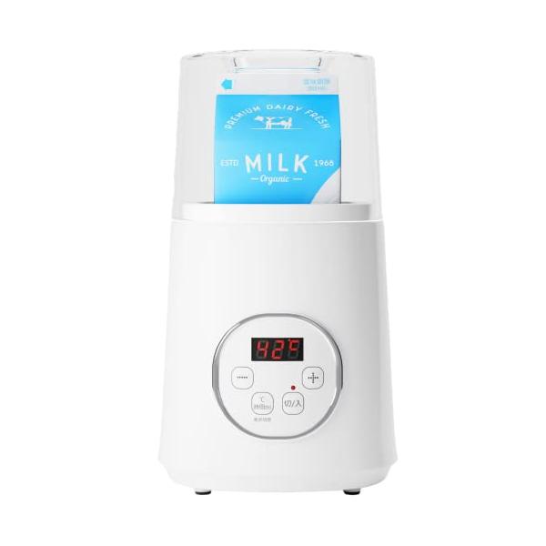 【商品概要】2021年1月出荷分から最大65℃まで対応しました。説明書には50℃の記載がありますが、正常に対応致しますのでご安心くださいませ。??エコグルトは独自制御プログラムで日本の牛乳パックに特化した圧倒的な温度安定性を誇るヨーグルトメ...