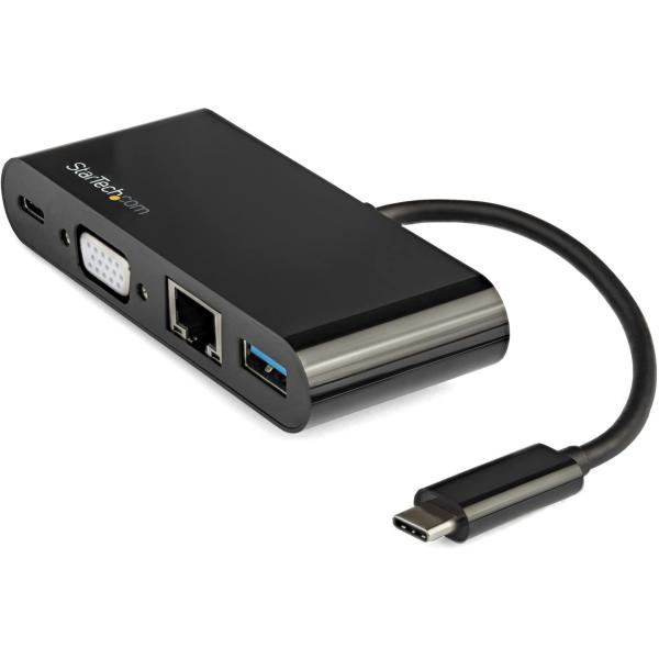 【商品概要】4-IN-1 USB-Cマルチポートアダプタ：1080p VGA出力、ギガビットLANポート（GbE）、1x 5Gbps USB Type-A 3.0 急速充電ポート（BC 1.2準拠1.5A）、60W Power Delive...