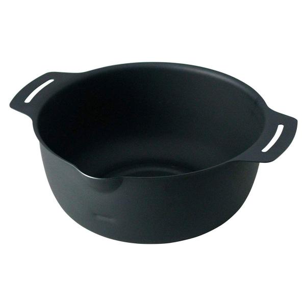 【商品概要】サイズ(約):幅23.3×奥行19.6×高さ8cm、内径18×深さ7.9cm素材・材質:鉄(底厚1.2mm、シリコーン樹脂塗装)生産国:日本容量:満水/1.7L、適正/700ml対応熱源:ガスコンロ、IH (※IH調理器の自動温...