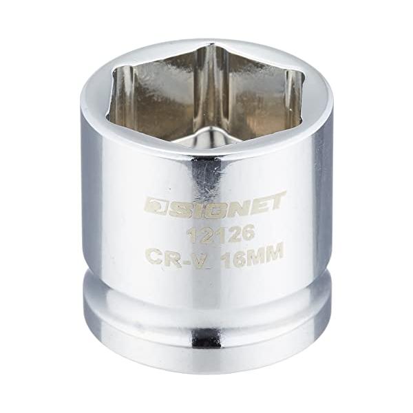 【商品概要】●差込角(DR): 3/8●ソケット全長(mm): 22●材質:クロムバナジウム鋼●サイズ(mm): 16●重量(g): 36【商品説明】●ミラー仕上げのメッキが美しいショートソケット。●六角タイプ。●ソケットの全長はわずか22...