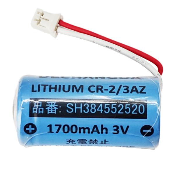 【商品概要】パナソニック対応火災報知器電池, 品番: SH384552520 3V CR-2/3AZ、CR-2/3AZC23、CR17335 純正品と完全互換対応機種: SH28455K/SH4500/SH4500P/SH4500YP/SH...