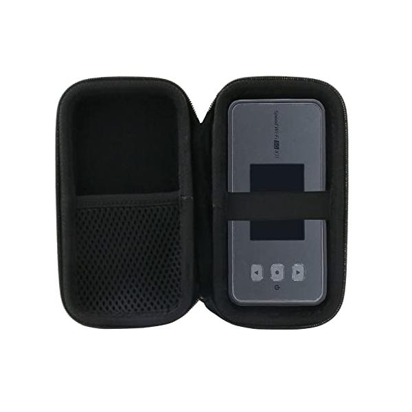 【商品概要】WERJIA 収納ケース互換の Speed Wi-Fi 5G X11/Speed Wi-Fi 5G X12モバイルルーター ケース材質：耐久性のある高級ハードEVA素材、優れた肌触り、中身の柔らかい保護。用途：保管保護、汚れ、衝...