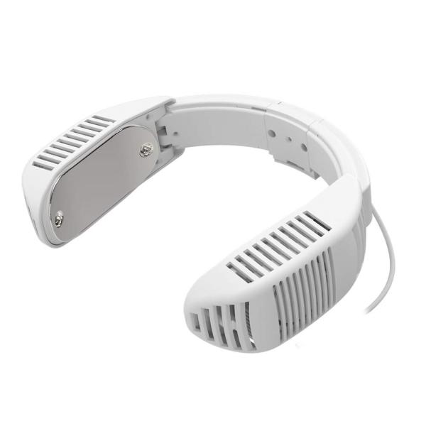 【商品概要】【重要】USB給電で動作。別途モバイルバッテリーをご利用くださいサイズ 最小：幅 125× 高さ 40× 奥行 80mm 最大：幅180×高さ40×奥行145mm首周りサイズ 最小：約37cm 最大：約50cm、重量 150g電...