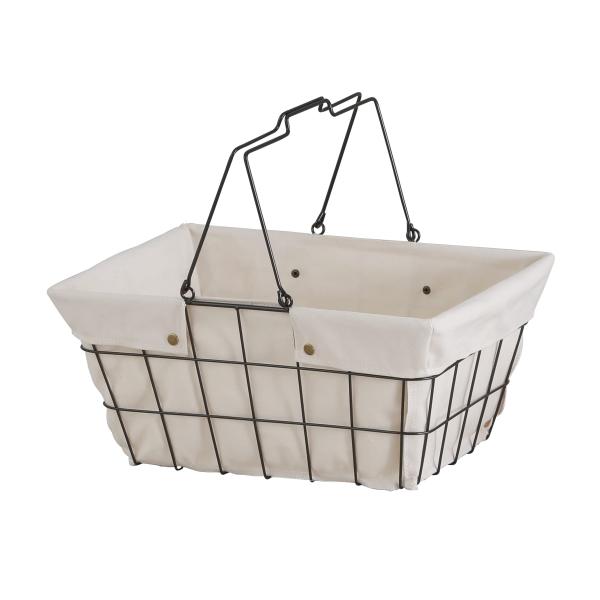 【商品概要】ファブリックとスナップでスッキリとしたシンプルなデザイン※モニターの設定などにより、実際の商品と色味や素材の見え方が異なる場合がございます。サイズ：約W43×D30×H20cm（取手含まないサイズ）生産国：中国【商品説明】【商品...