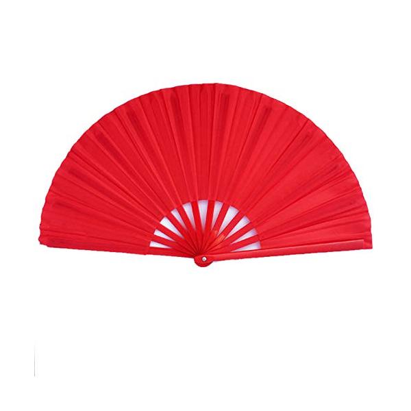 【商品概要】プラスチック骨素材。価格売りにつき1個入り。正味重量約99g。直径約54cm.全長約28cm.片側のデザインの落下防止機能カンフー太極ファンのダンスファンとして機能スピードで開くと大きな音がします【商品説明】<br>...