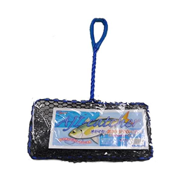 【商品概要】マルシン漁具 アジキャッチャー (魚すくい)≪マルシン漁具 魚すくい≫【商品説明】活きアジをやさしくすくえるラバーネットを使用した網です ●活きアジをやさしくすくえるラバーネットを使用した網です。軽量コンパクトボディは現場に気軽...