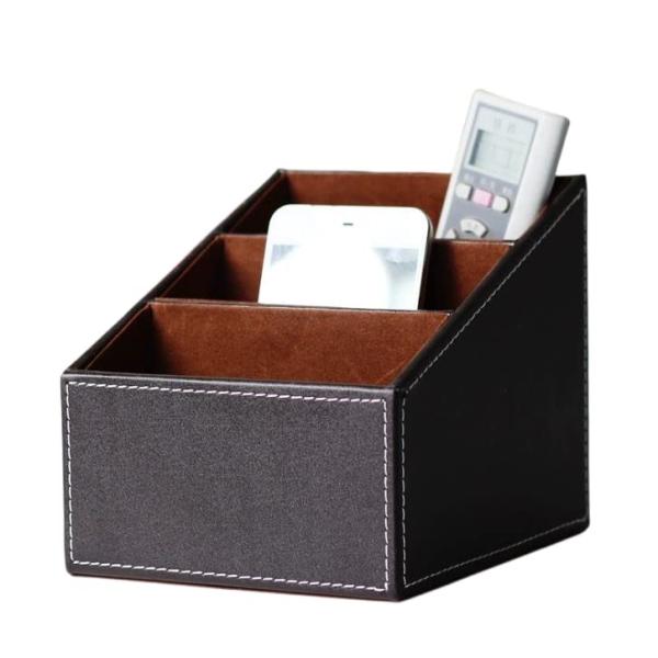 【商品概要】サイズ：16.1×13×13.2cm 。素材：表面は高品質なPUレザー、中芯は繊維板・紙。重量：約320g。カラー：ブラック、ブラウン。PUレザーを採用し、柔らかくて簡単に破れなく、美しい立体感があり、防水性が良い、汚れたら簡単...