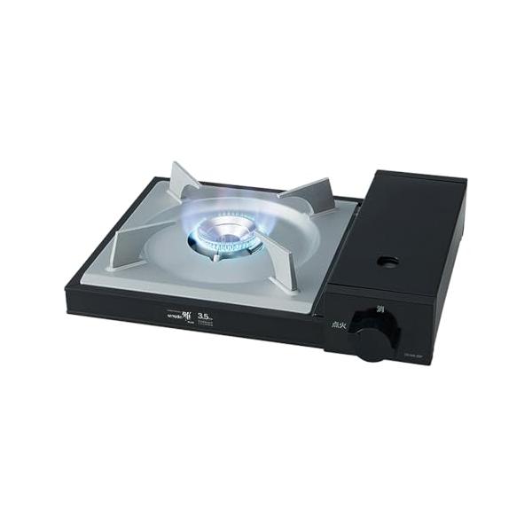 【商品概要】●最大発熱量：3.5kW●化粧箱サイズ(幅×奥行×高さ)：425×328×125mm●使用燃料:イワタニカセットガスCB-250-OR(別売)【商品説明】【商品詳細】ブランド：Iwatani商品種別：ホーム＆キッチン商品名：イワ...