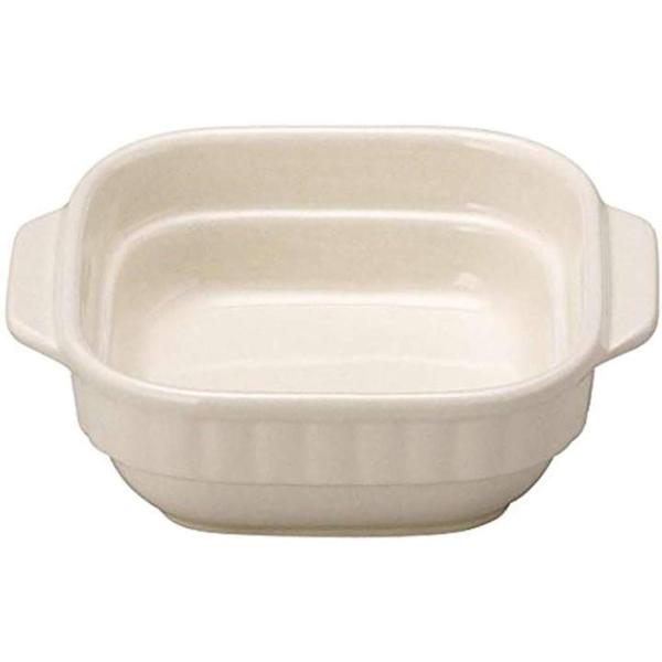 【商品概要】積み重ねOK 収納性UP オーブン可 手付き 耳付 業務用食器グラタン皿 ホワイト スタッキング 正角 耐熱/耐熱食器/カフェ食器/洋食器/日本製【商品説明】説明電子レンジ・オーブンOKの耐熱食器です。積み重ねができる収納性の良...