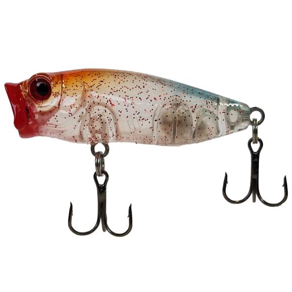 【商品概要】全長(mm)：45自重(g)：4カラー：オキアミラメ【商品説明】メバル、セイゴ、メッキ、キビレ、クロダイなど高活性なターゲットを独特のポップ音で誘い出す!釣り場についたらまずはキャスト!【商品詳細】ブランド：グローリーフィッシュ...